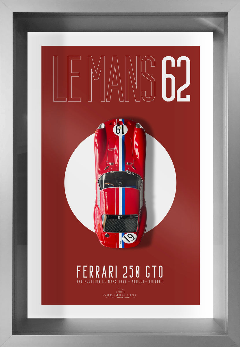 Ferrari 250 GTO 62 40x60 The Automologist